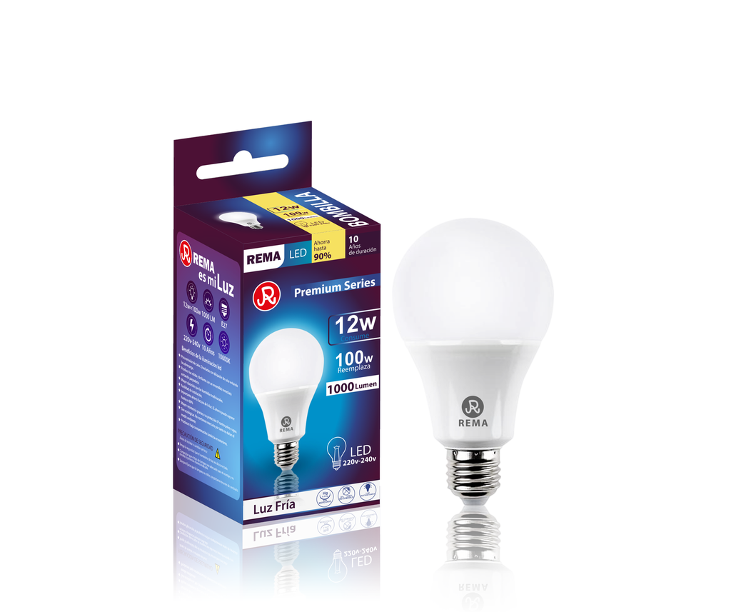 Foco bombilla 12w | REMA